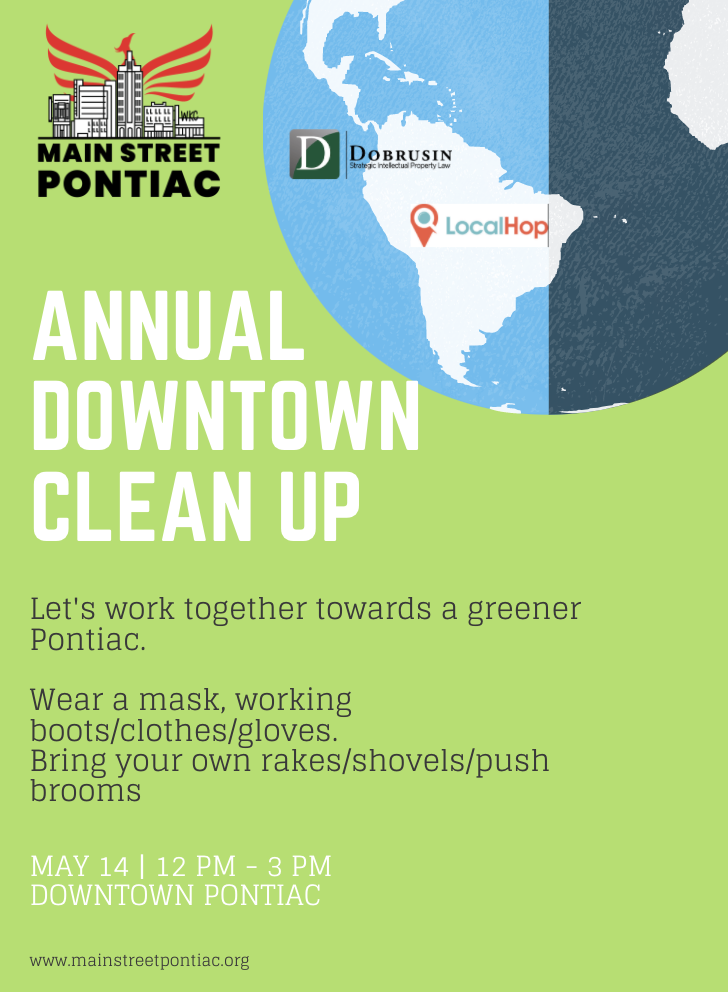 Earth Day Downtown Clean up - Friday, May 14, 2021, 12:00 PM - Main ...