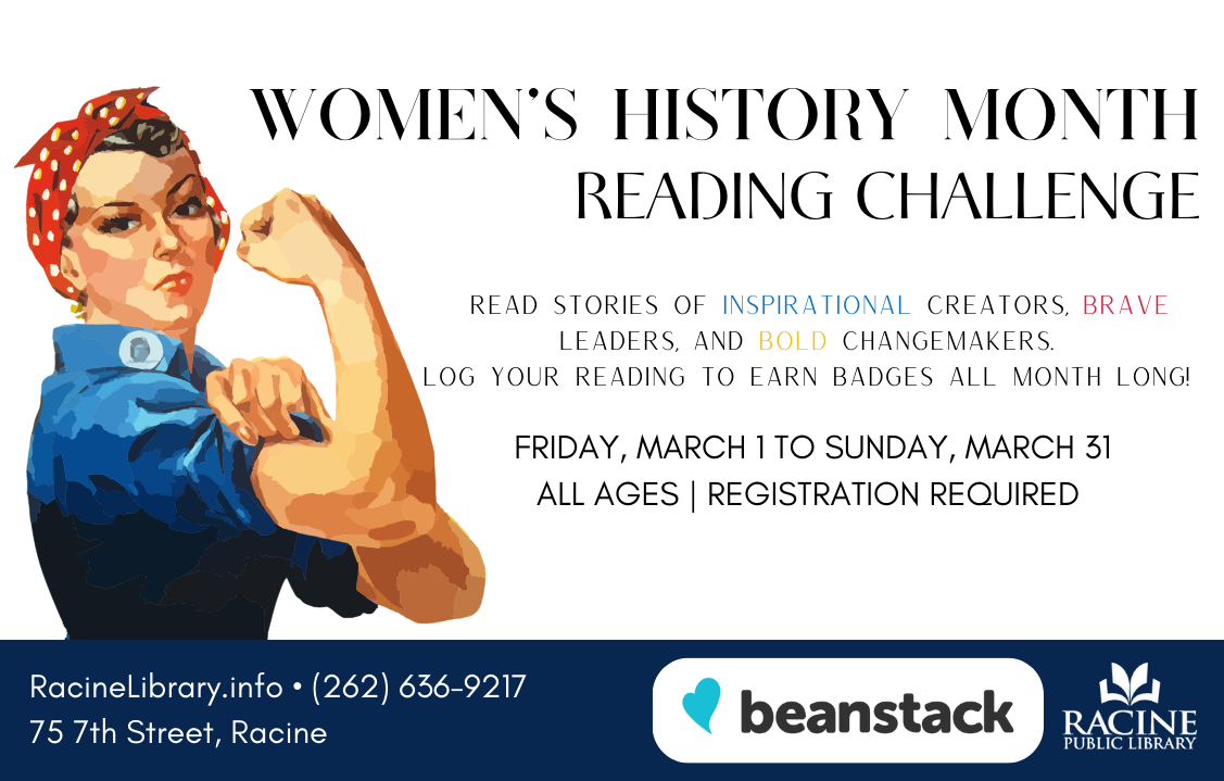 Women's History Month Reading Challenge - Friday, March 1, 2024, 12:00 ...