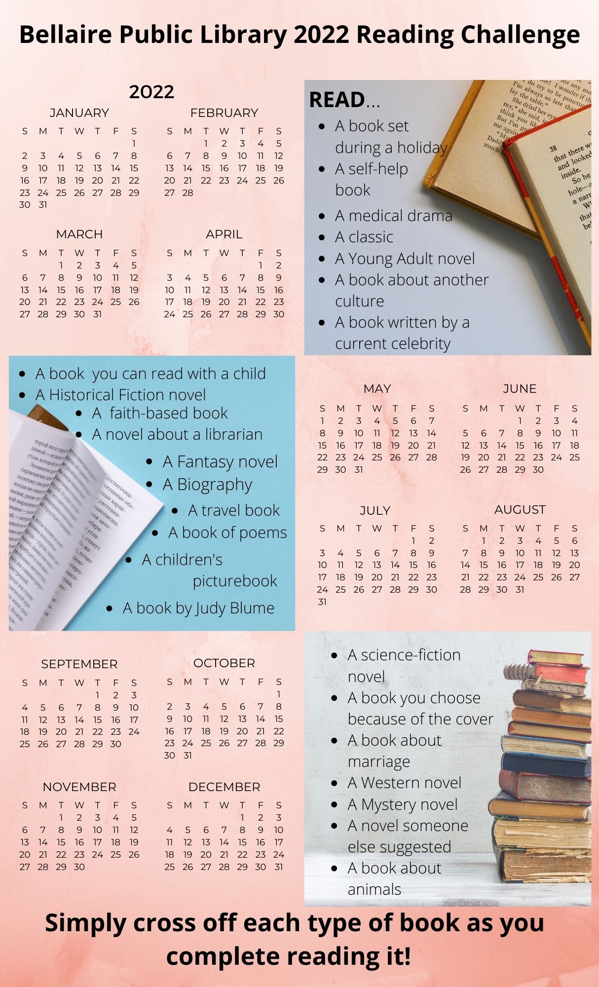 Adult Reading Challenge 2022 - Friday, April 1, 2022, 12:00 AM ...