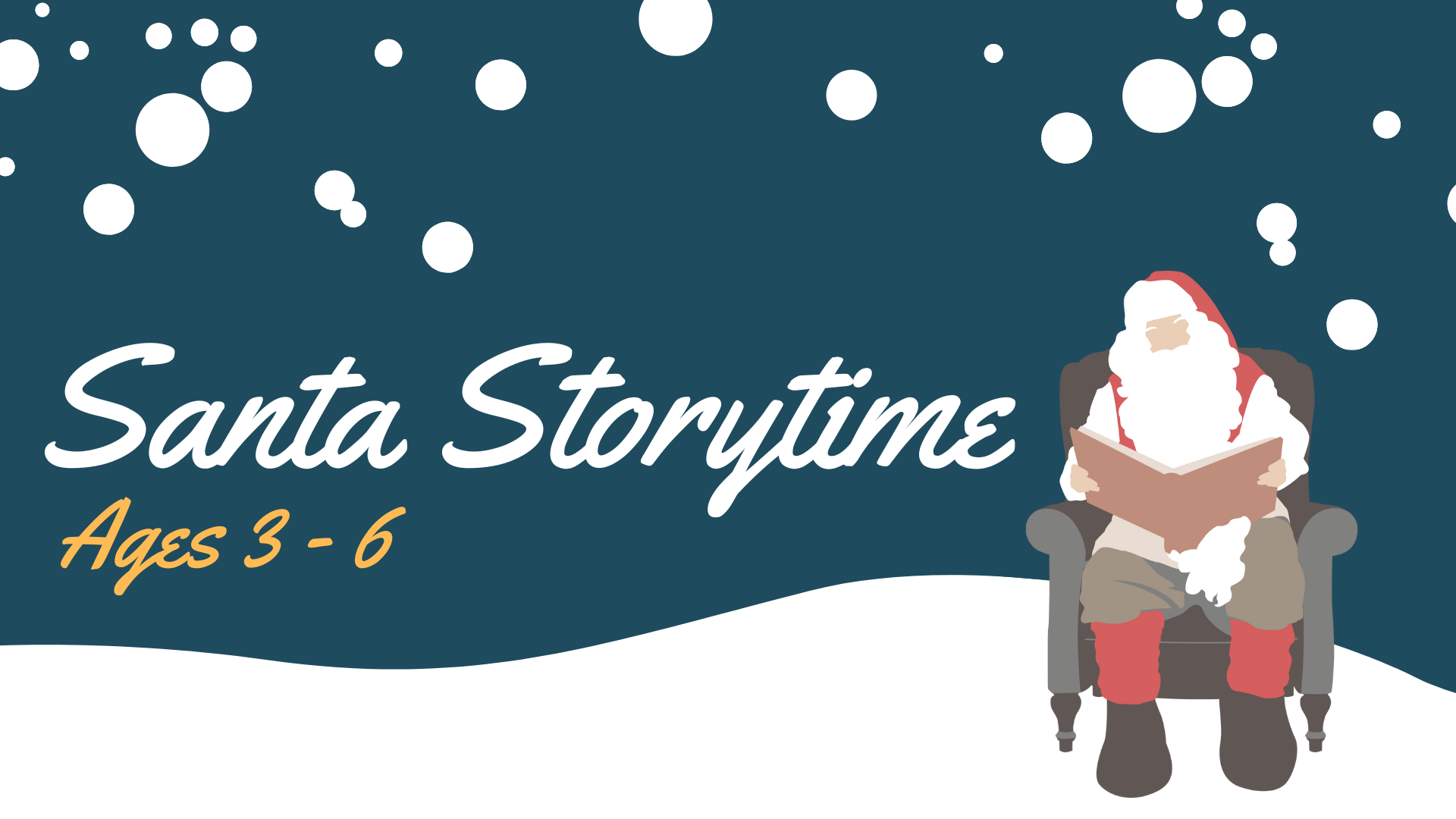 Santa Story Time [Ages 3-6] - Monday, December 18, 2023, 9:30 AM ...