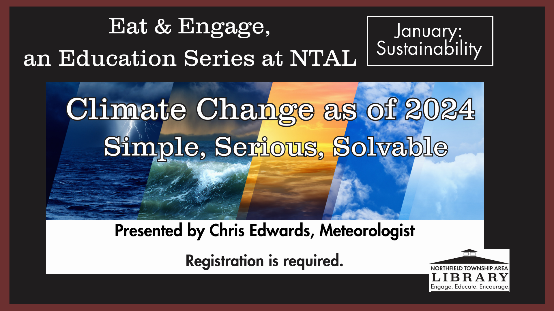Climate Change as of 2024 - Wednesday, January 24, 2024, 1:00 PM ...
