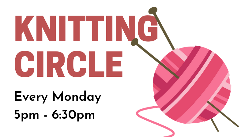 Knitting Circle - Monday, September 9, 2019, 5:00 PM - Swanton Public ...