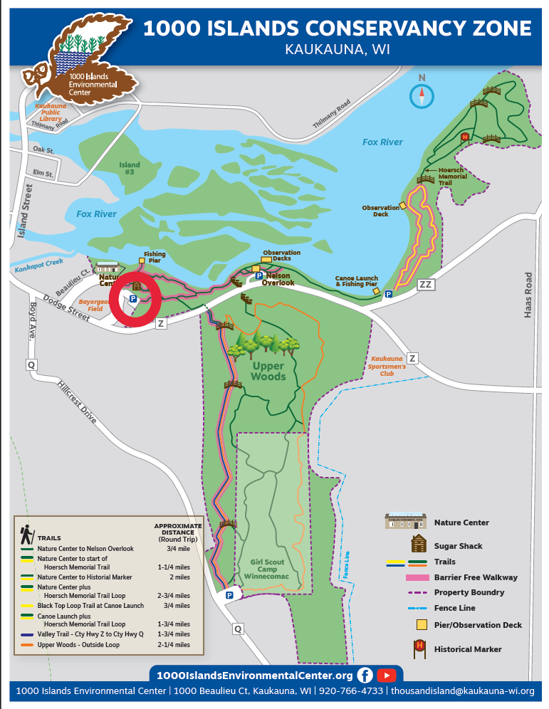 Explore Our Trails Walking Tour - 1000 Islands Boardwalk - Wednesday ...