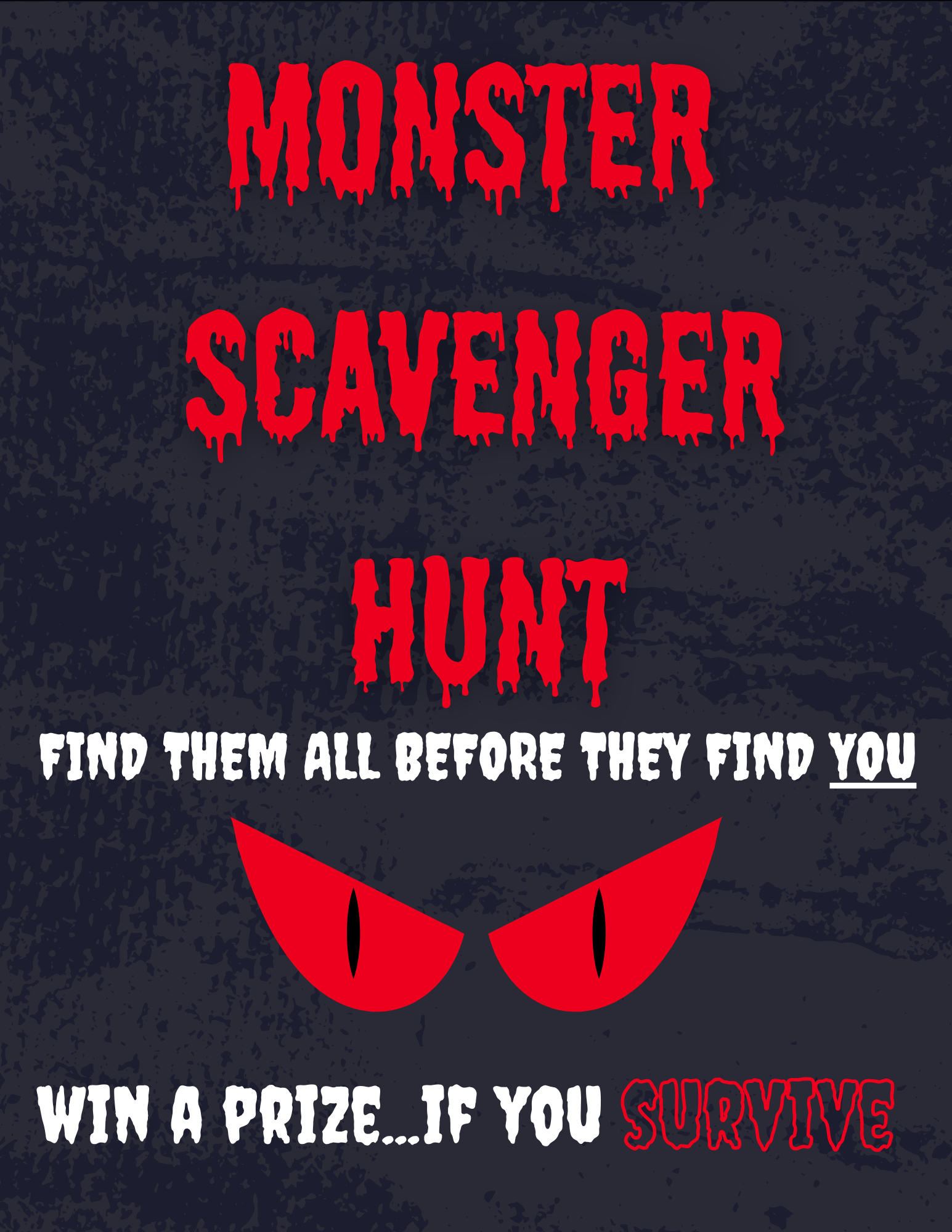 Monster Scavenger Hunt - Monday, October 27, 2025, 9:00 AM - Eden Park ...