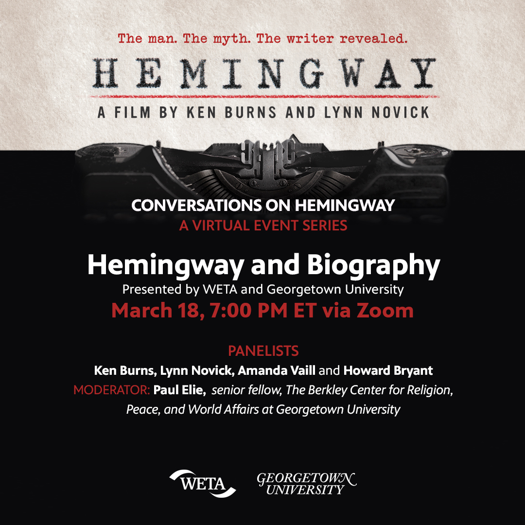 Conversations on Hemingway: Hemingway and Biography - Thursday, March ...