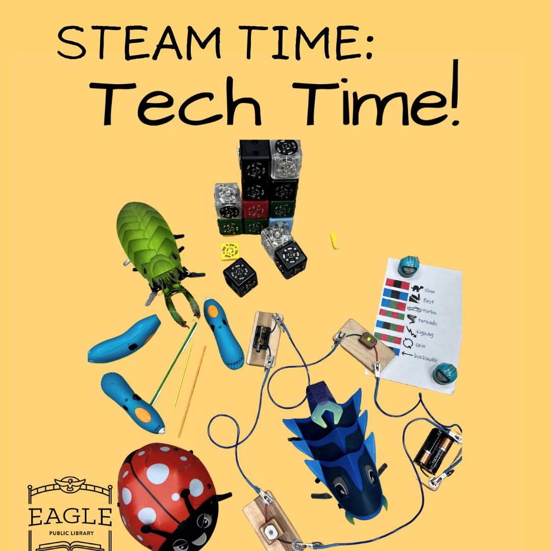 Kids' Class: STEAM Time: Tech Time - Thursday, October 23, 2025, 4:00 ...