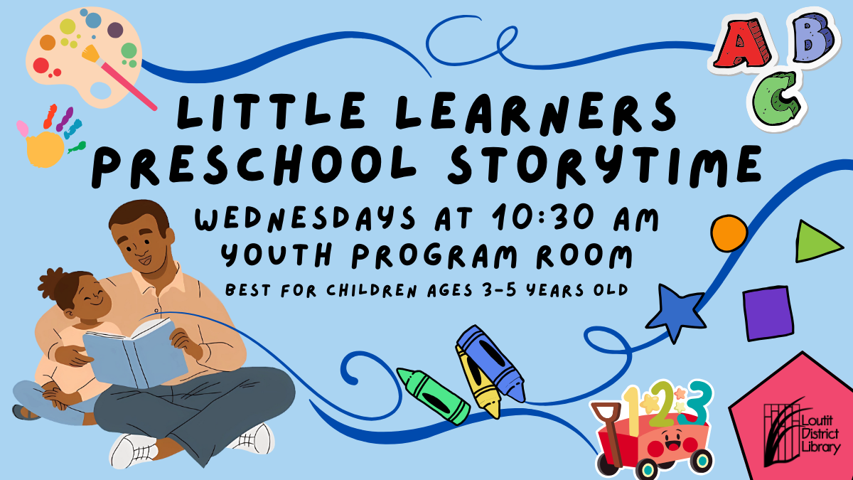 Little Learners Preschool Storytime - Wednesday, September 18, 2024, 10 ...