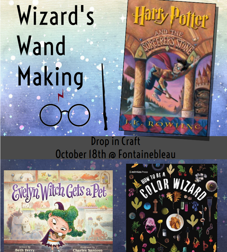 Wizard Wand Making - Saturday, October 18, 2025, 12:00 AM - Windsor ...