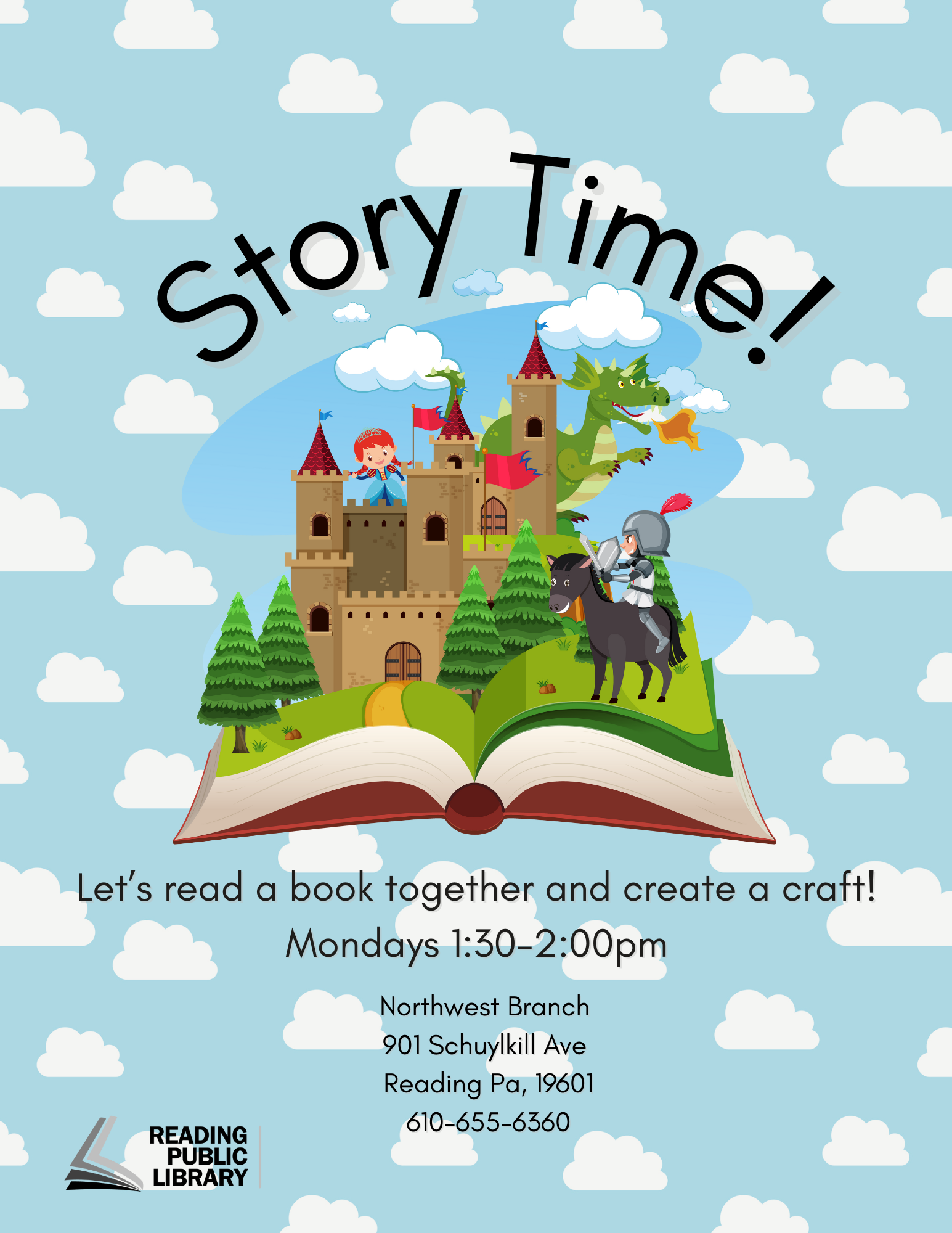 Story Time - Monday, November 3, 2025, 1:30 PM - Reading Public Library ...