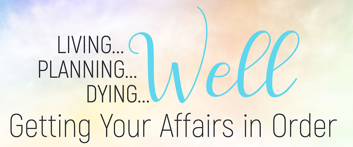 VIRTUAL Buttoned Up: 5 steps to get your affairs in order with Jamie Novak - Wednesday, January ...