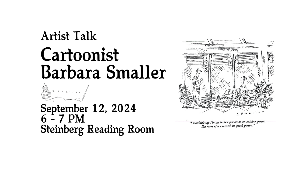 Barbara Smaller Discusses Her Recent Cartoons for The New Yorker and ...