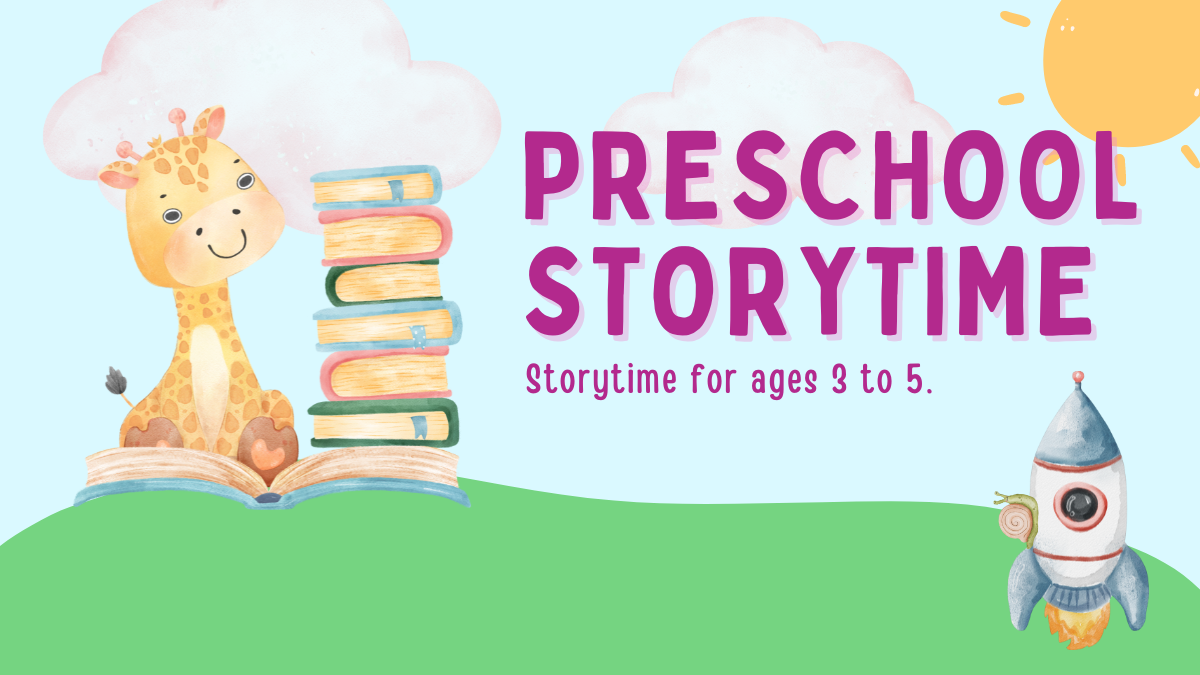 Preschool Storytime - Wednesday, November 12, 2025, 10:30 AM ...