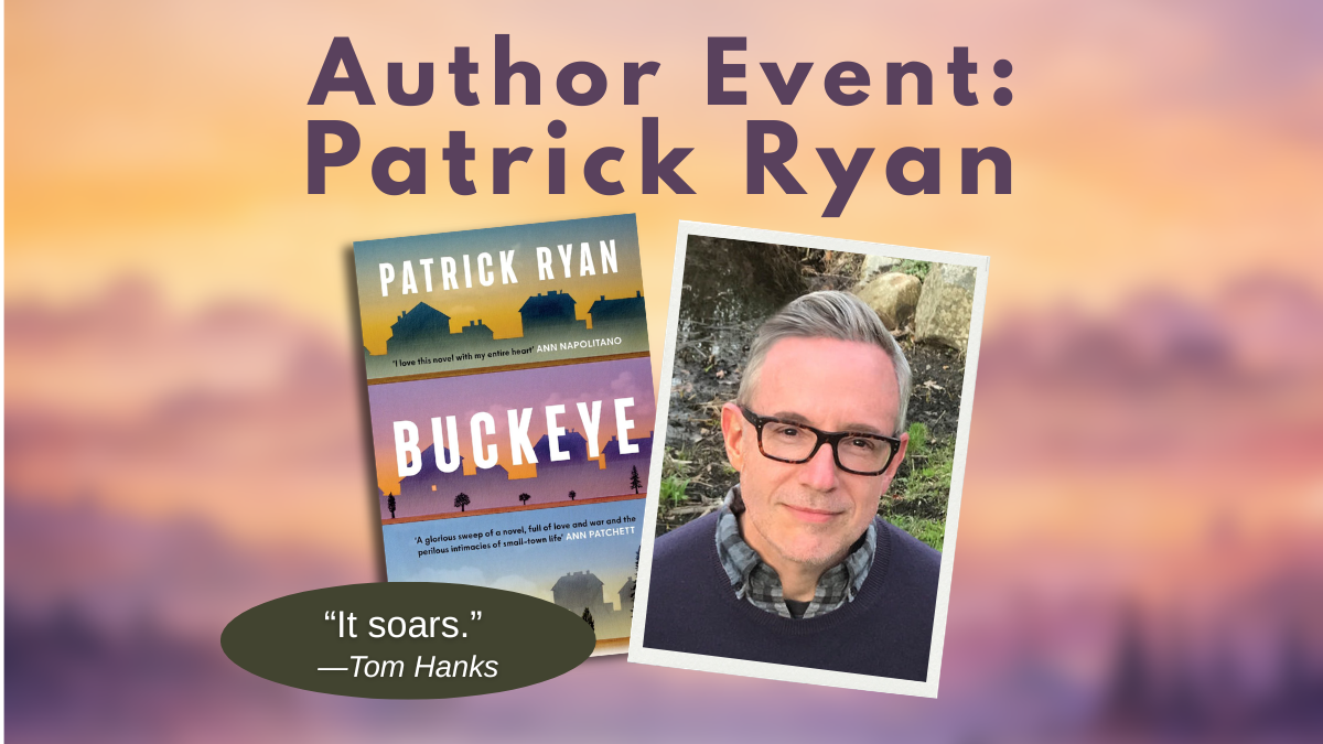 Author Event - Patrick Ryan - Wednesday, April 22, 2026, 6:30 PM ...