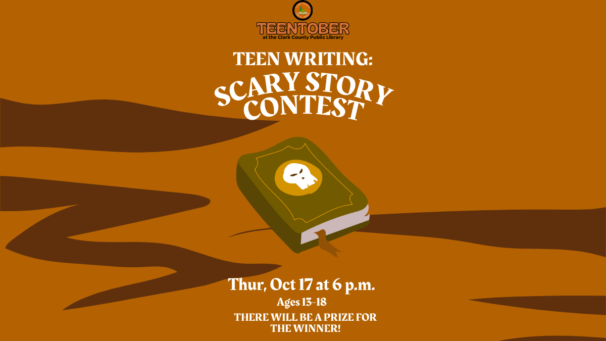 Teen Writing: Scary Story Contest - Thursday, October 17, 2024, 6:00 PM ...