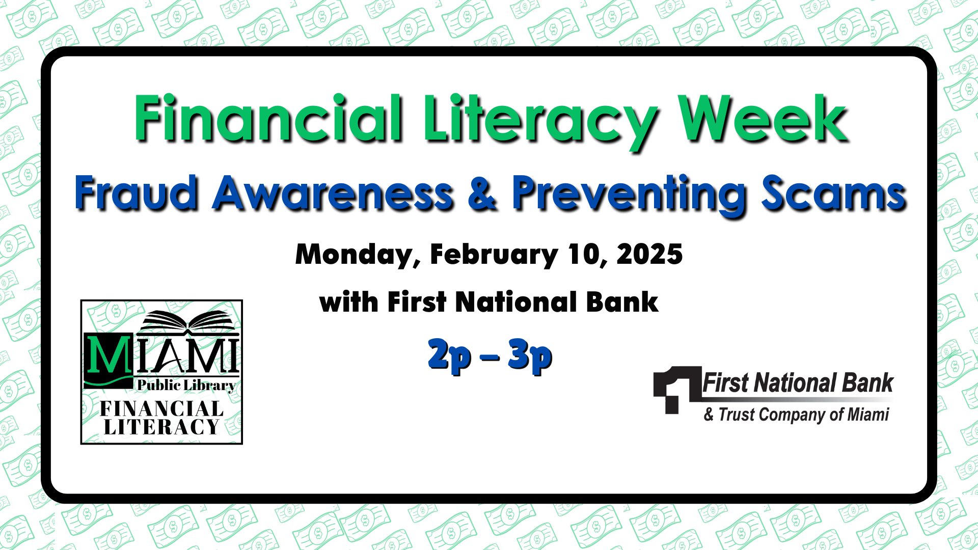 Financial Literacy Week: Fraud Awareness & Preventing Scams with First ...