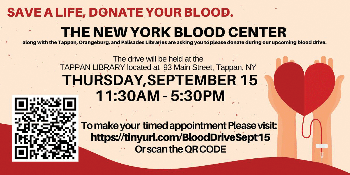 Blood Drive (In Person) - Thursday, September 15, 2022, 11:30 AM ...