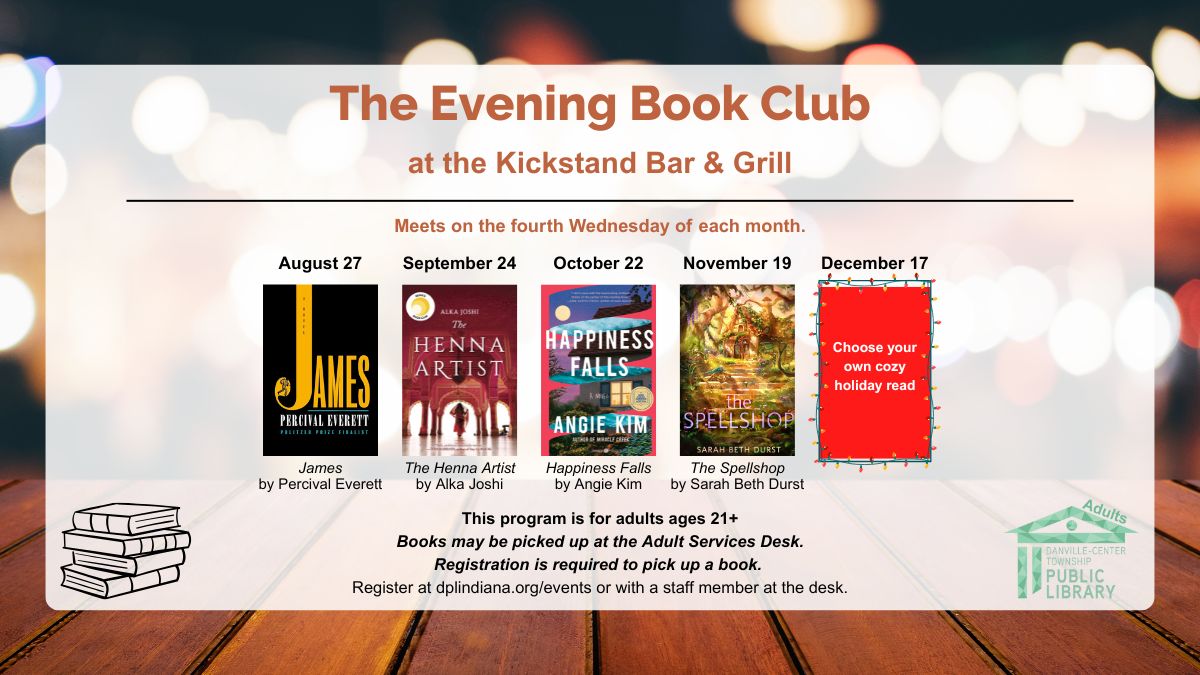 The Evening Book Club - Wednesday, November 19, 2025, 6:00 PM ...