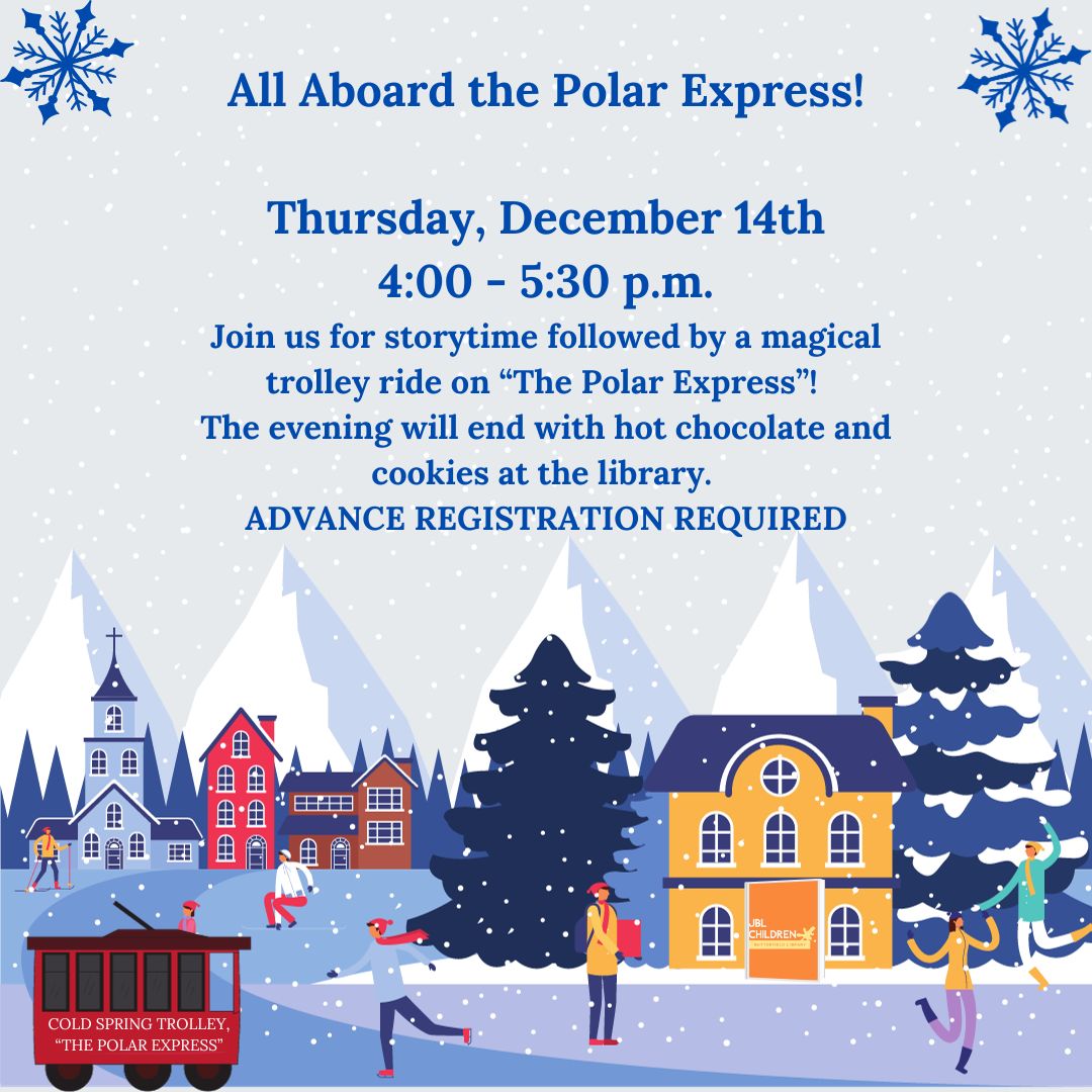 All Aboard the Polar Express! - Thursday, December 14, 2023, 4:00 PM ...