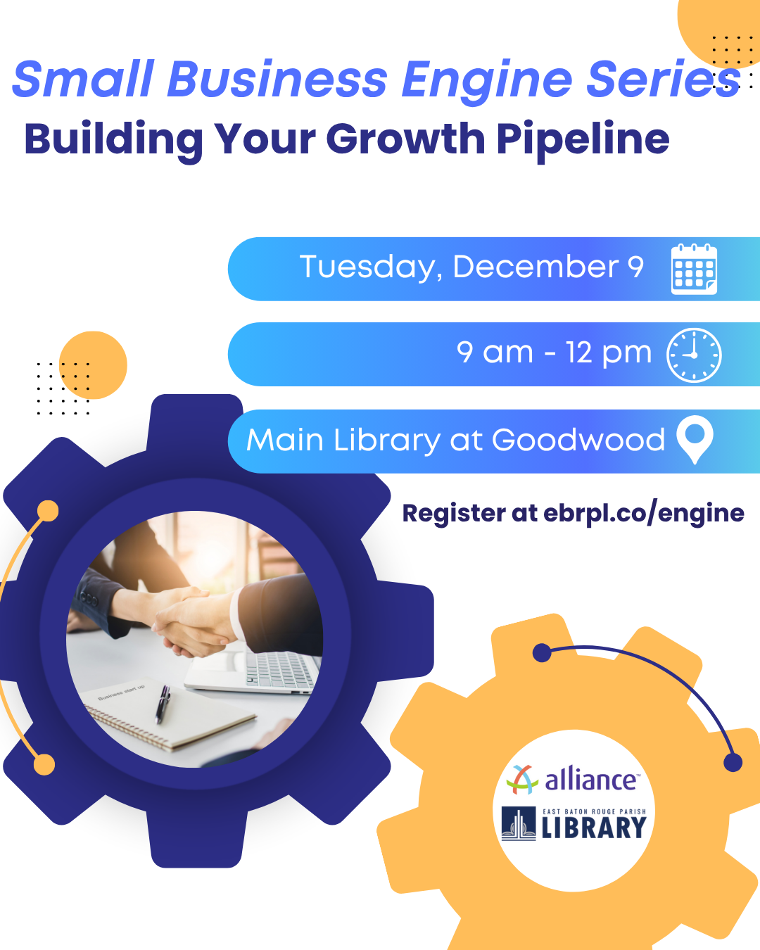 EBRPL Small Business Engine Series: Building Your Growth Pipeline ...