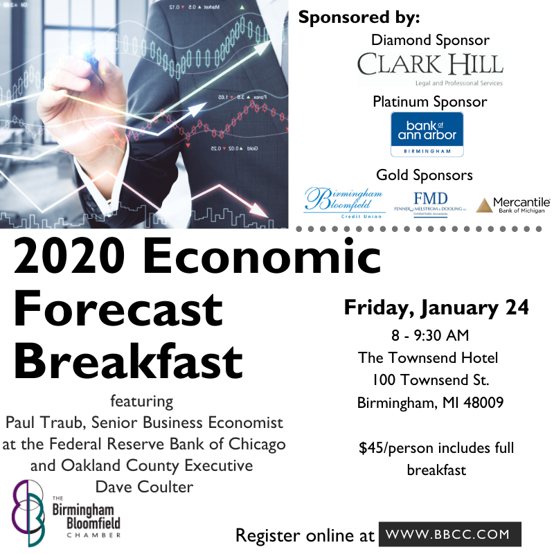 BBChamber Economic Forecast Breakfast - Friday, January 24, 2020, 8:00 ...