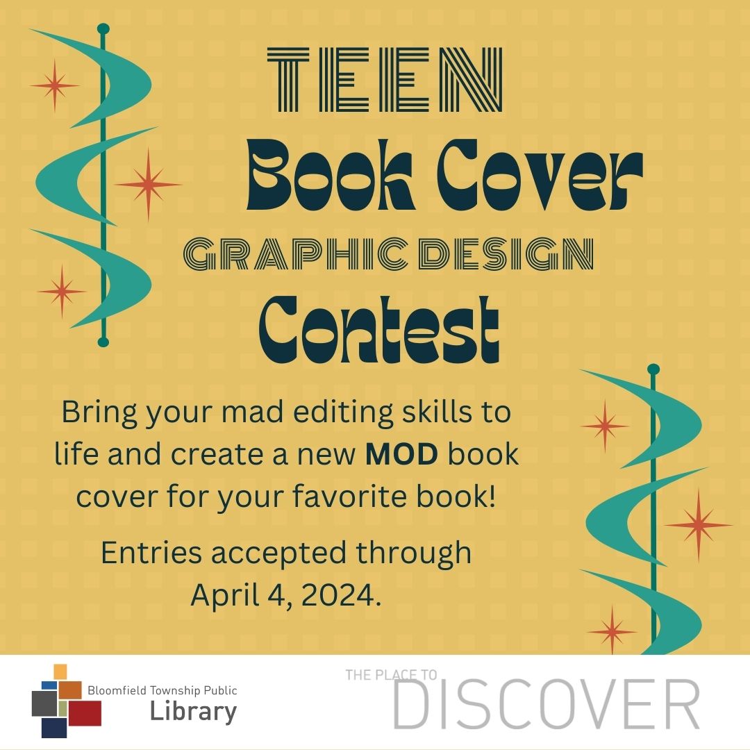 Teen Book Cover Design Contest - Monday, March 4, 2024, 7:00 AM ...