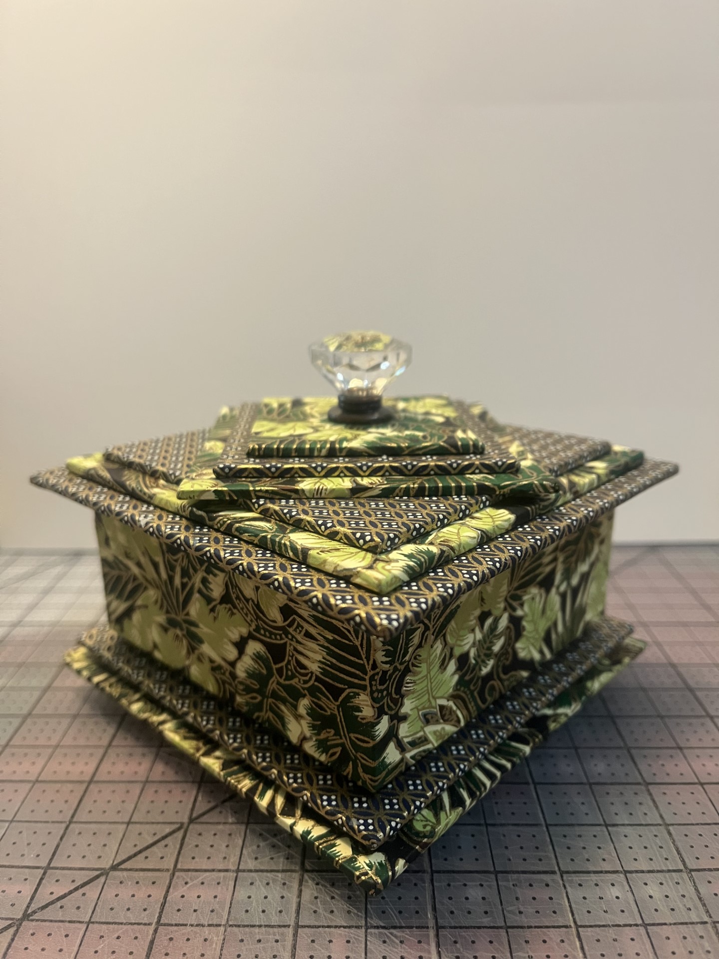 Studio | Paperart with Sonja: Footed Treasure/Wish Box - Saturday ...