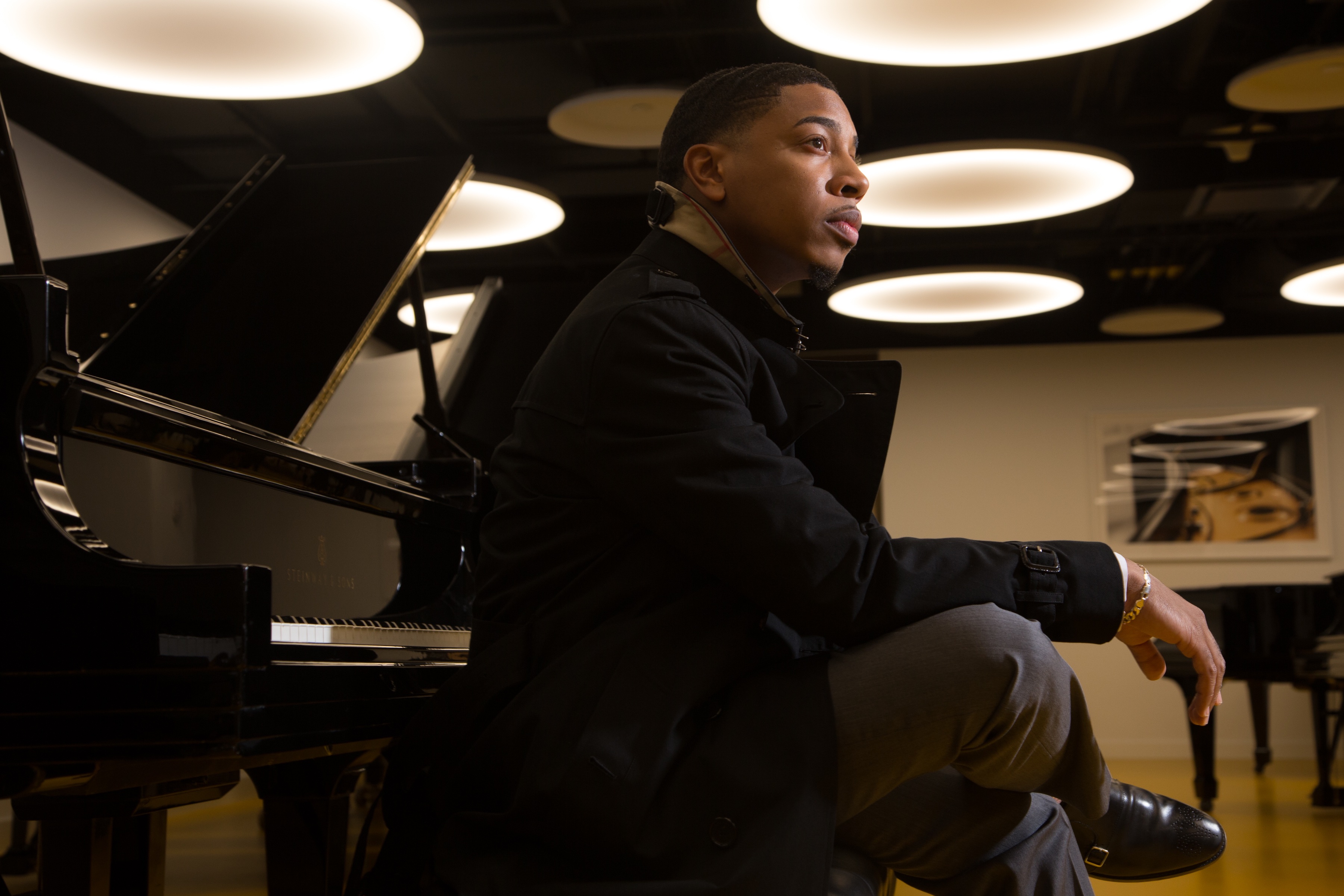 Gilmore 2018: Thursday Jazz at Bell's - Christian Sands Trio - Thursday ...