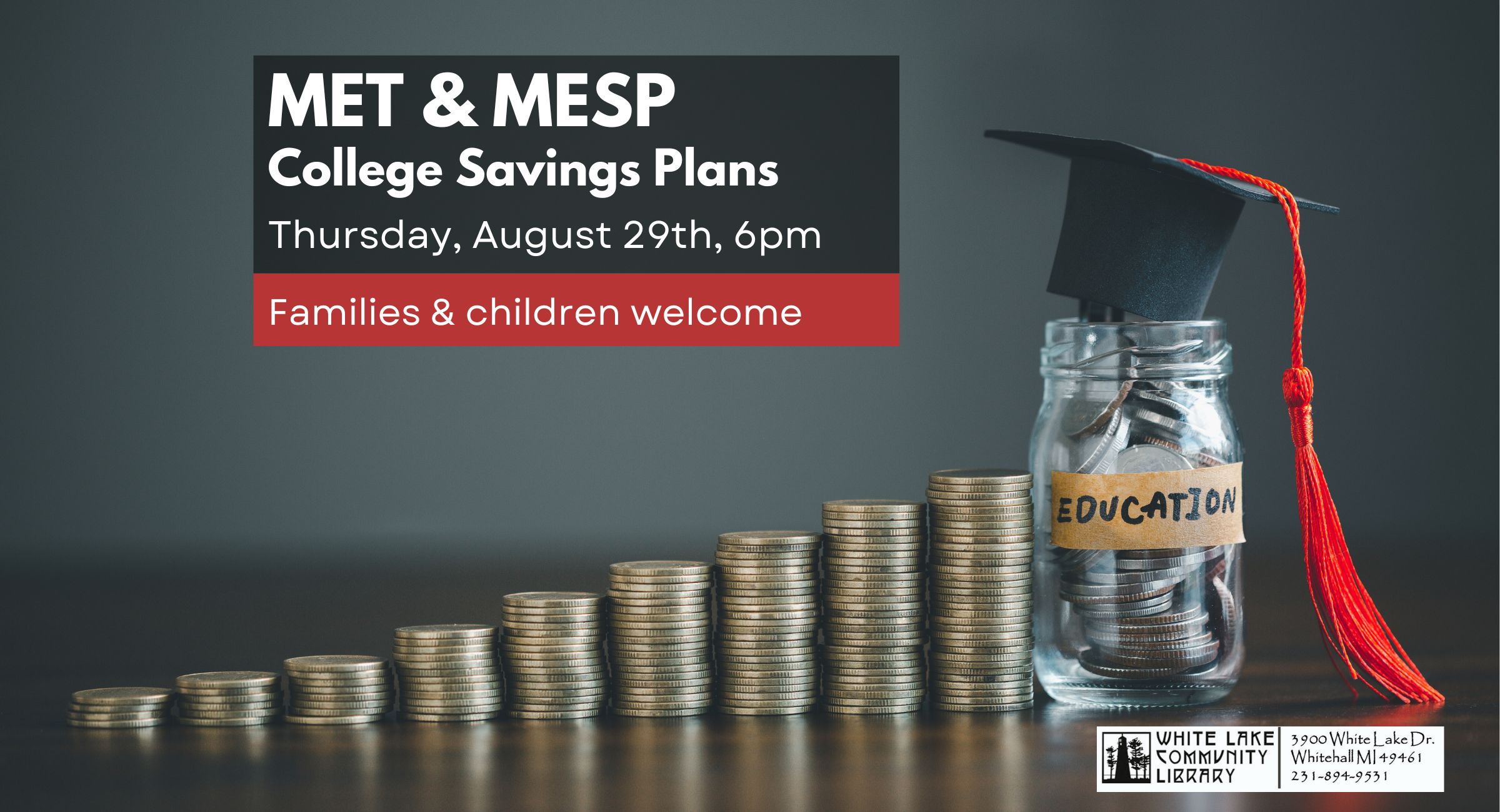 📚 MET and MESP: College Savings Plans 🎓 - Thursday, August 29, 2024, 6: ...