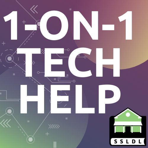 One on One Technology Help, 1 hour appointment! - Monday, October 14 ...