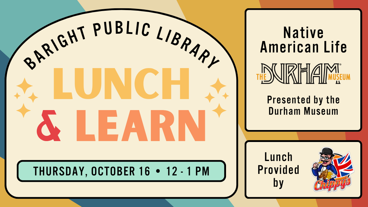 Lunch & Learn - Native American Life - Thursday, October 16, 2025, 12: ...