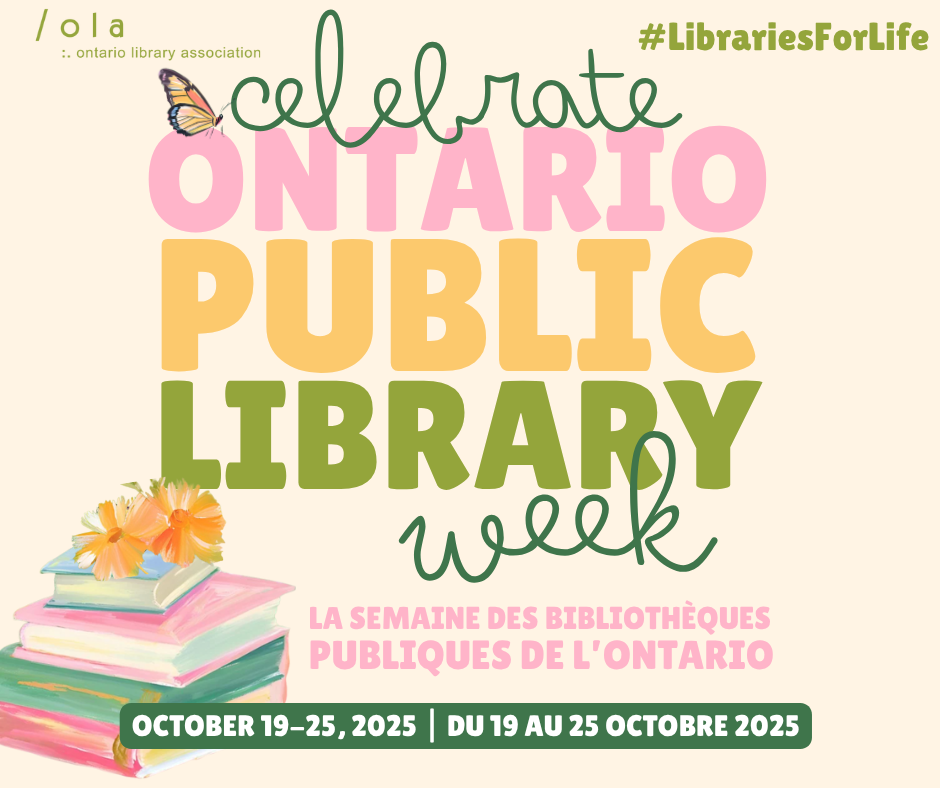Celebrate Ontario Public Library's Week at John Muir! - Sunday, October ...