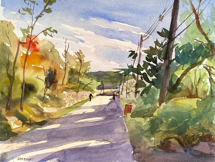 Virtual Art Show of the Month: Piermont Marsh Watercolors by Robert ...