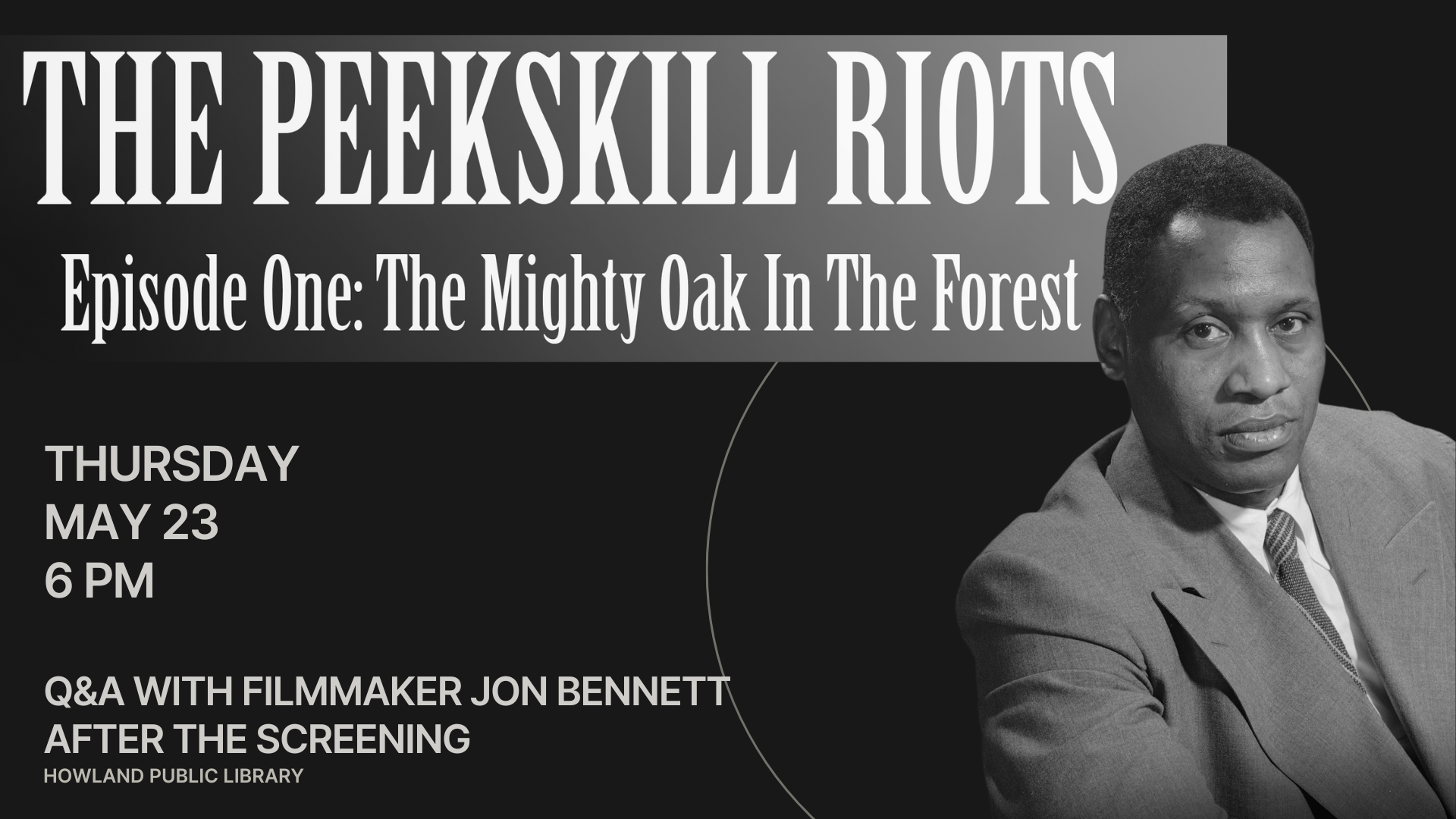 The Peekskill Riots, Episode 1 - Thursday, May 23, 2024, 6:00 PM ...