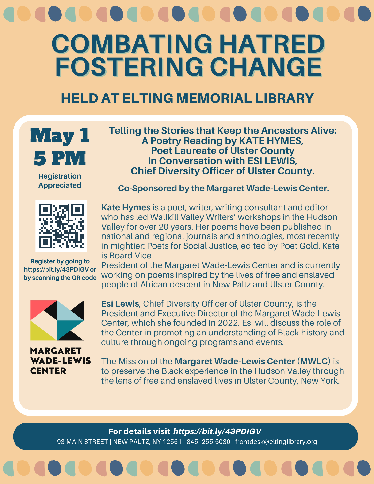 Telling The Stories That Keep The Ancestors Alive: A Poetry Reading By ...